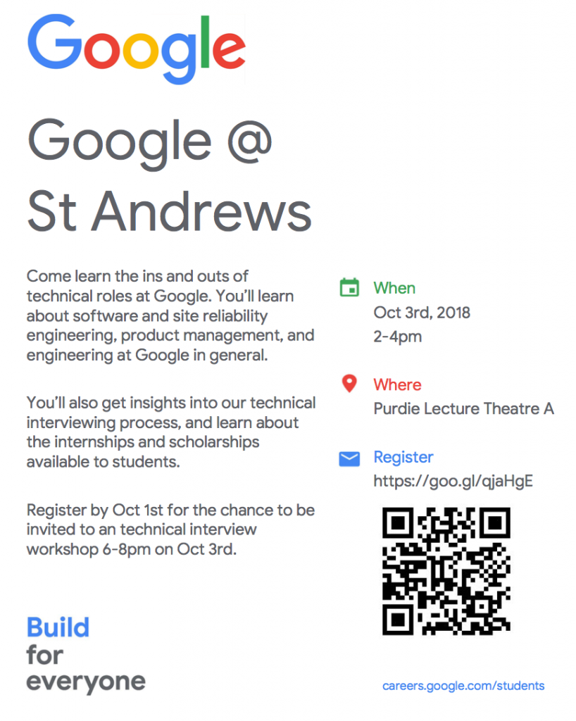 Google@Computer Science 2018 | Computer Science Blog